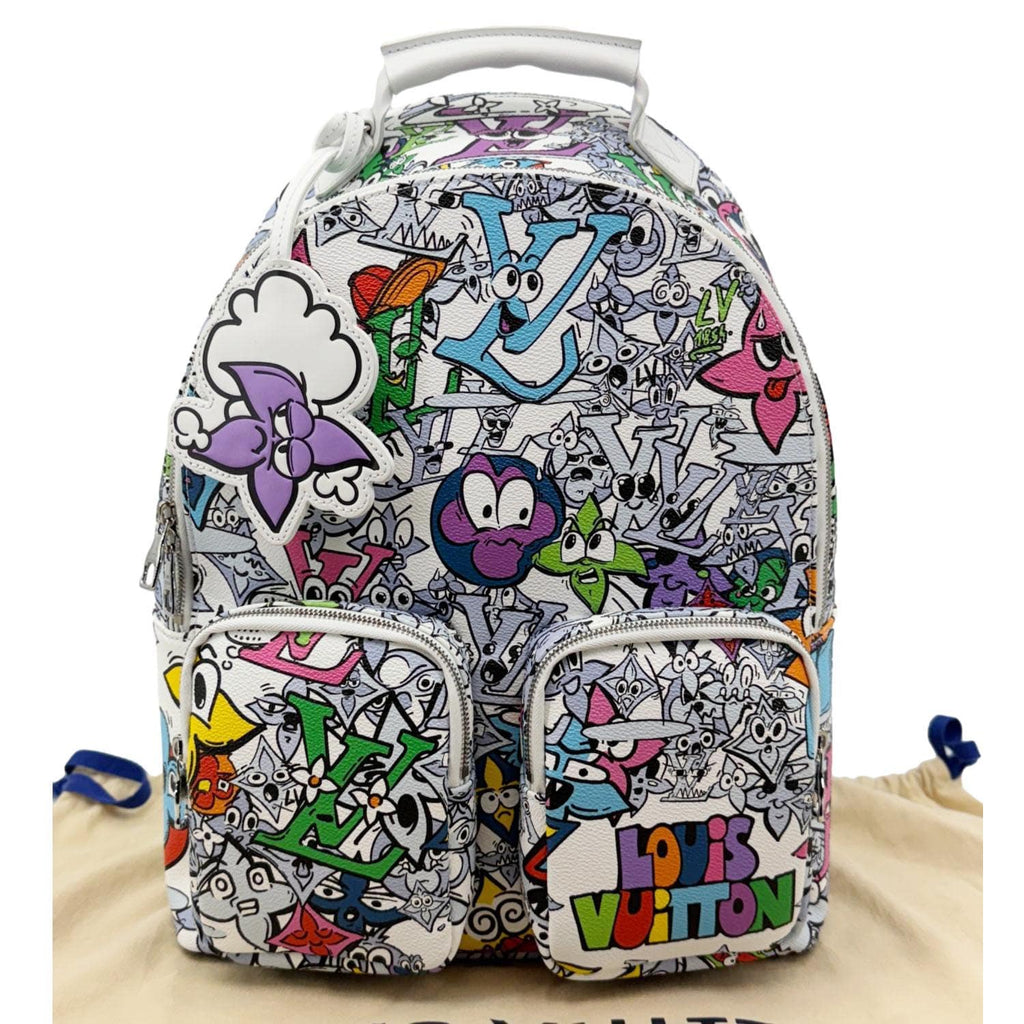 LOUIS VUITTON Multipockets Monogram Comics Backpack Multicolor