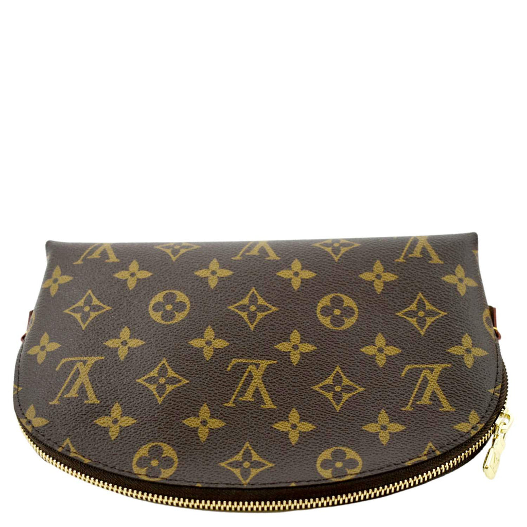 Louis Vuitton Monogram Canvas Cosmetic Pouch in Brown