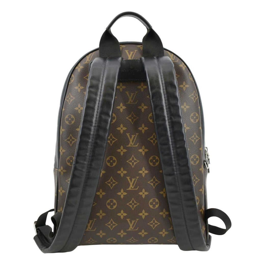 LOUIS VUITTON Josh Monogram Canvas Backpack Bag Brown