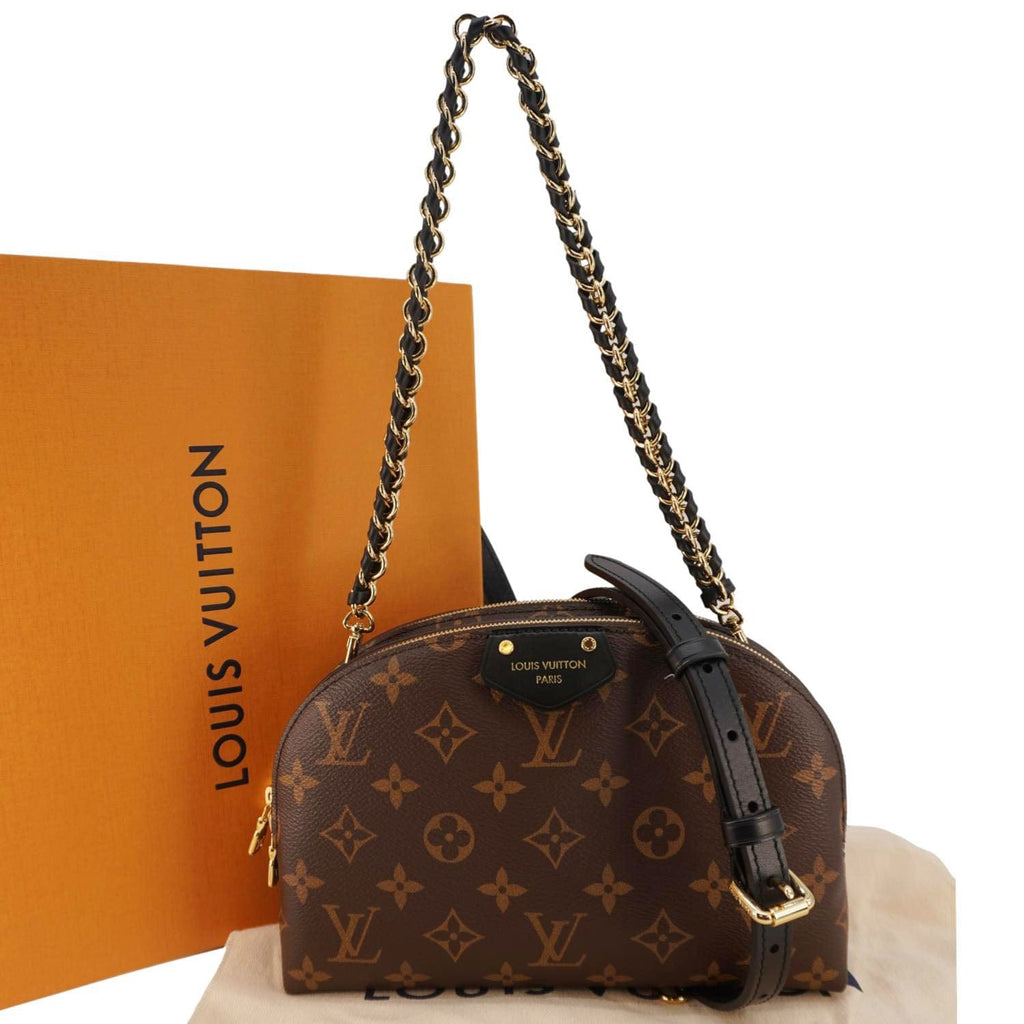 LOUIS VUITTON Be Alma Monogram Canvas Brown Tote Bag