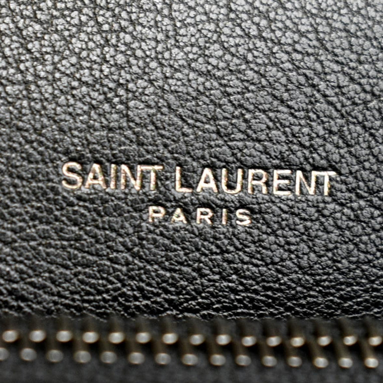 YVES SAINT LAURENT College Large Lambskin Leather Shoulder Chain Bag B