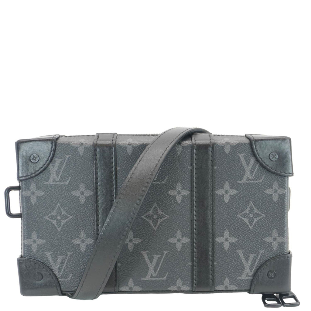 LV Soft Trunk Monogram Eclipse Wallet Black Shoulder Bag