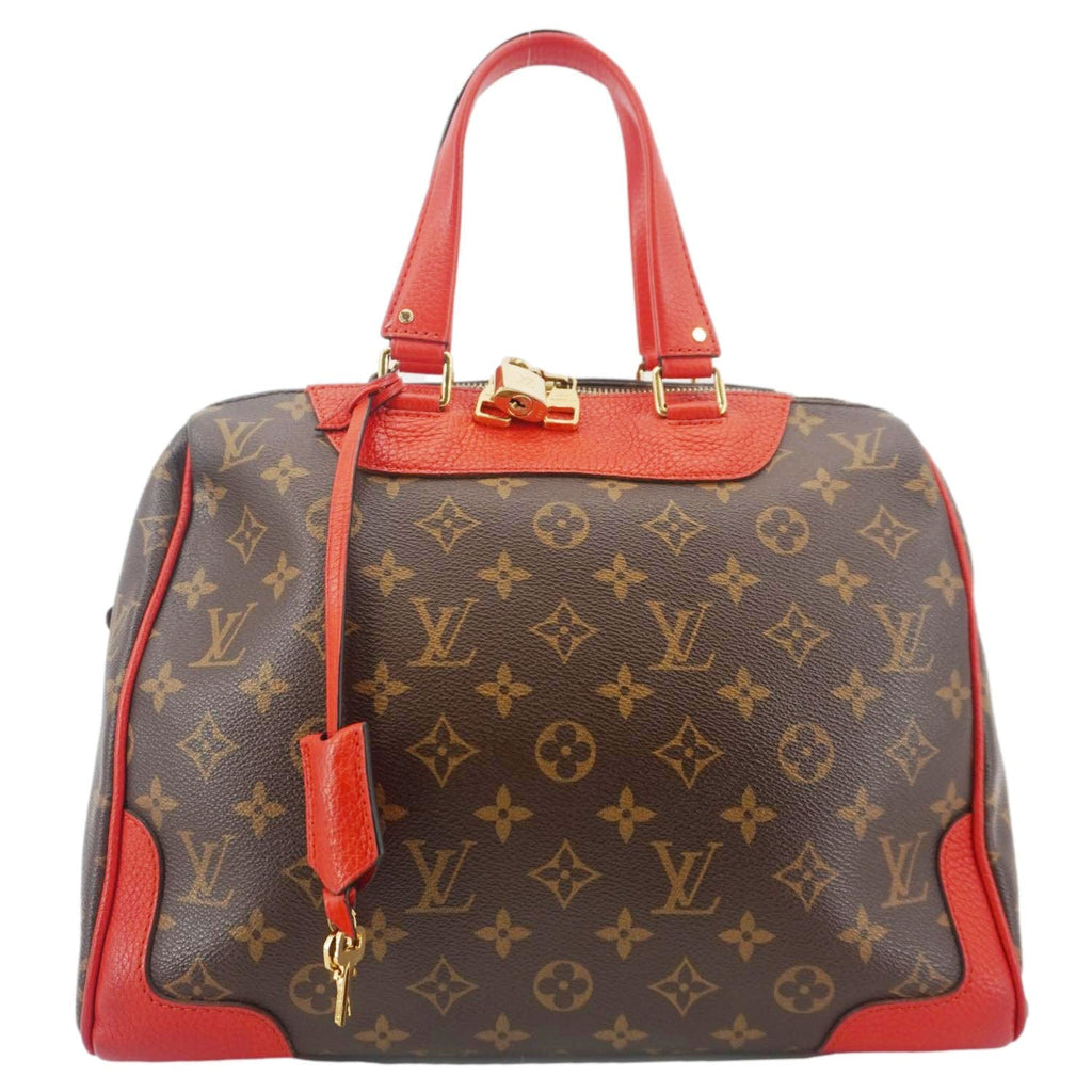 LOUIS VUITTON Retiro NM Monogram Canvas 2Way Bag – Red