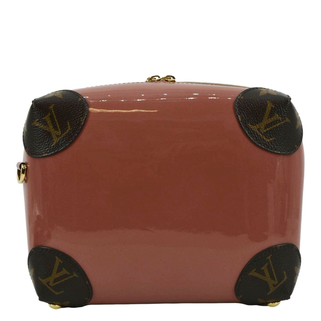 LOUIS VUITTON Venice Monogram Vernis Leather Shoulder Bag Coral