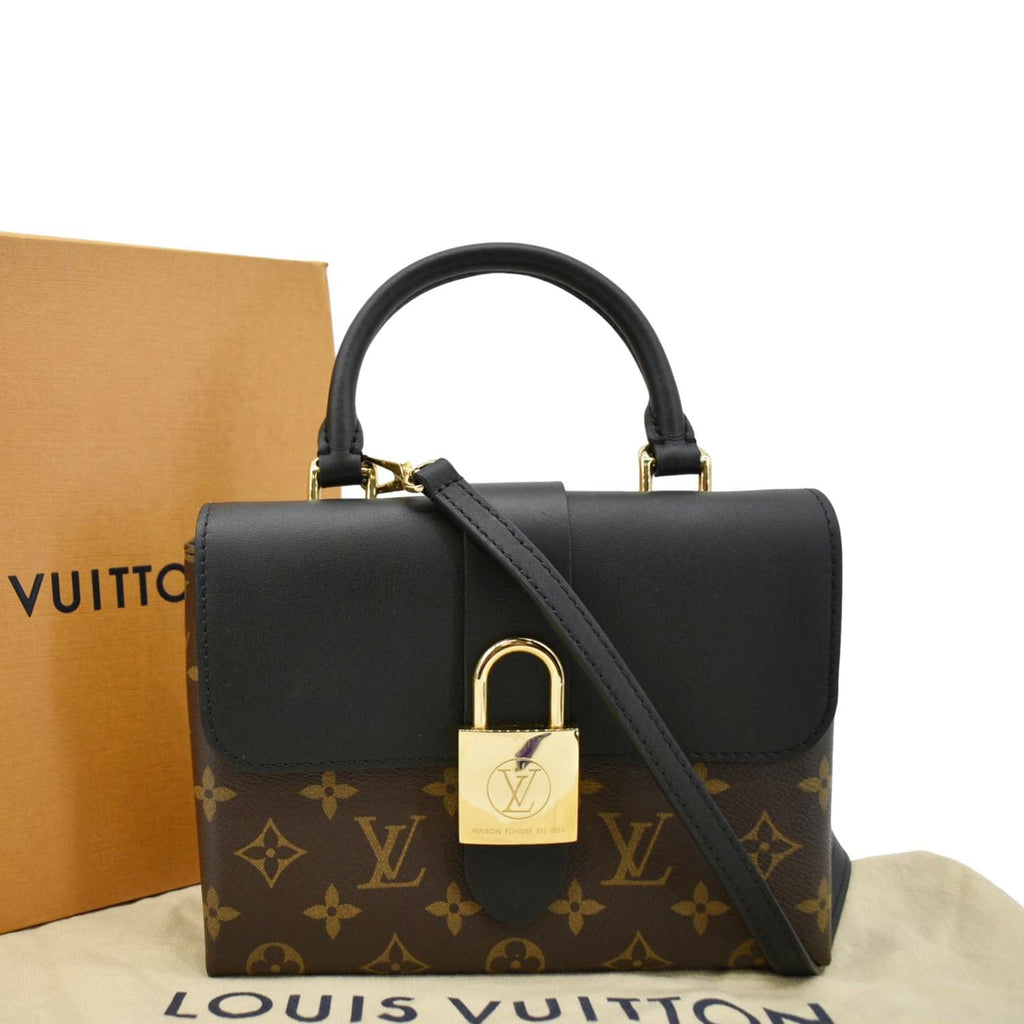 LOUIS VUITTON Locky BB Monogram Canvas Brown Shoulder Bag