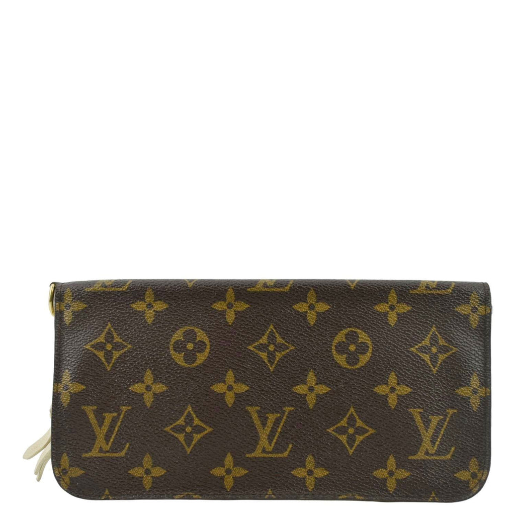 LOUIS VUITTON Monogram Canvas Organizer Wallet Brown