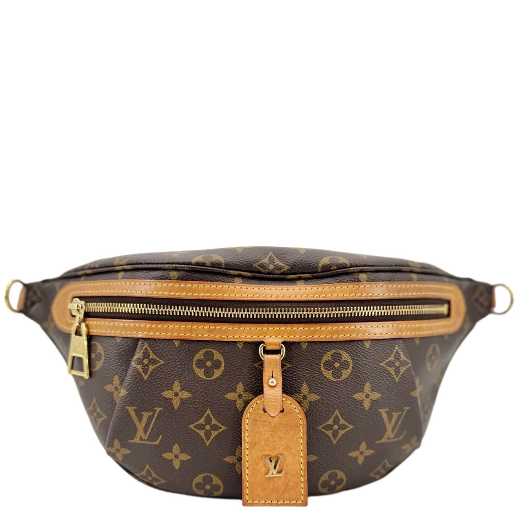 LOUIS VUITTON High Rise Monogram Canvas Bumbag Brown