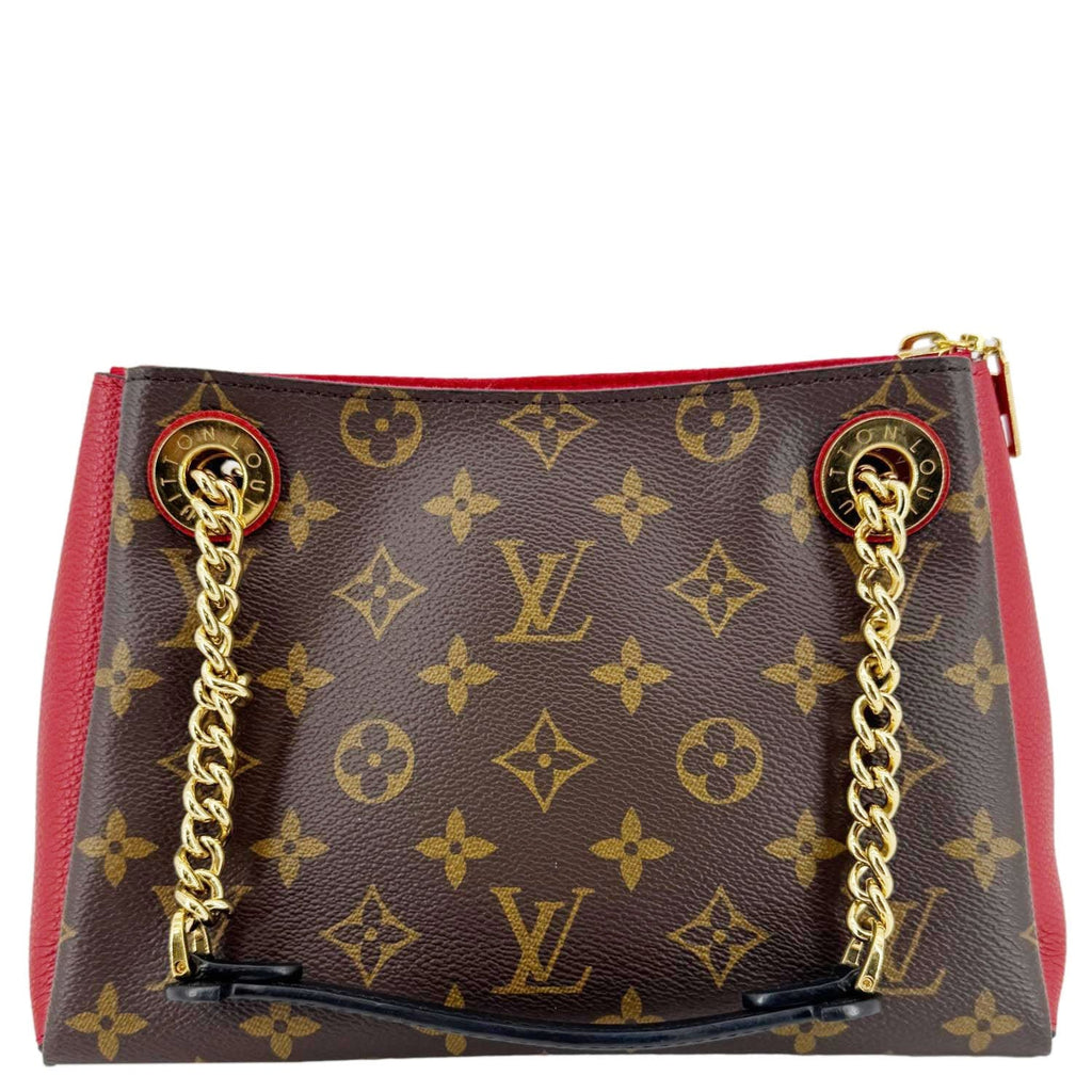 Louis Vuitton Surene BB Monogram Shoulder Bag Cherry
