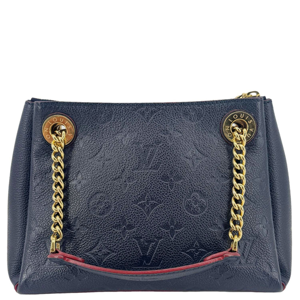 Louis Vuitton Surene BB Empreinte Shoulder Bag Navy Blue