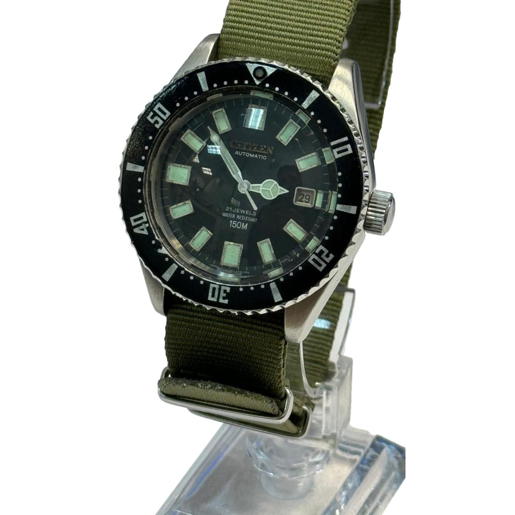 CITIZEN Automatic Divers PAF Pakistan Air Force 52-0110 150M 40mm Watc