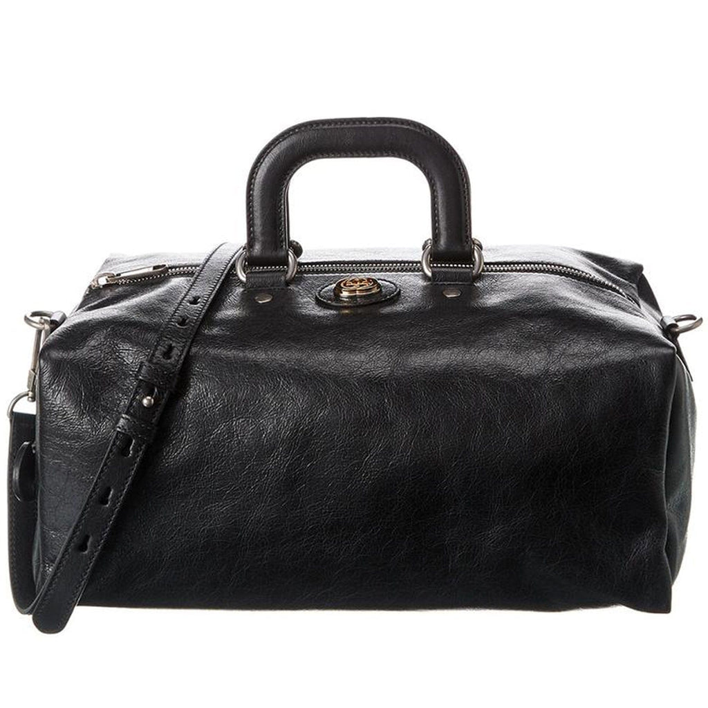 Gucci Morpheus Leather Convertible Backpack Bag Black
