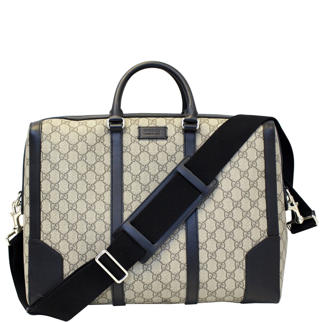 Gucci Bag Eden GG Supreme Coated Canvas Briefcase