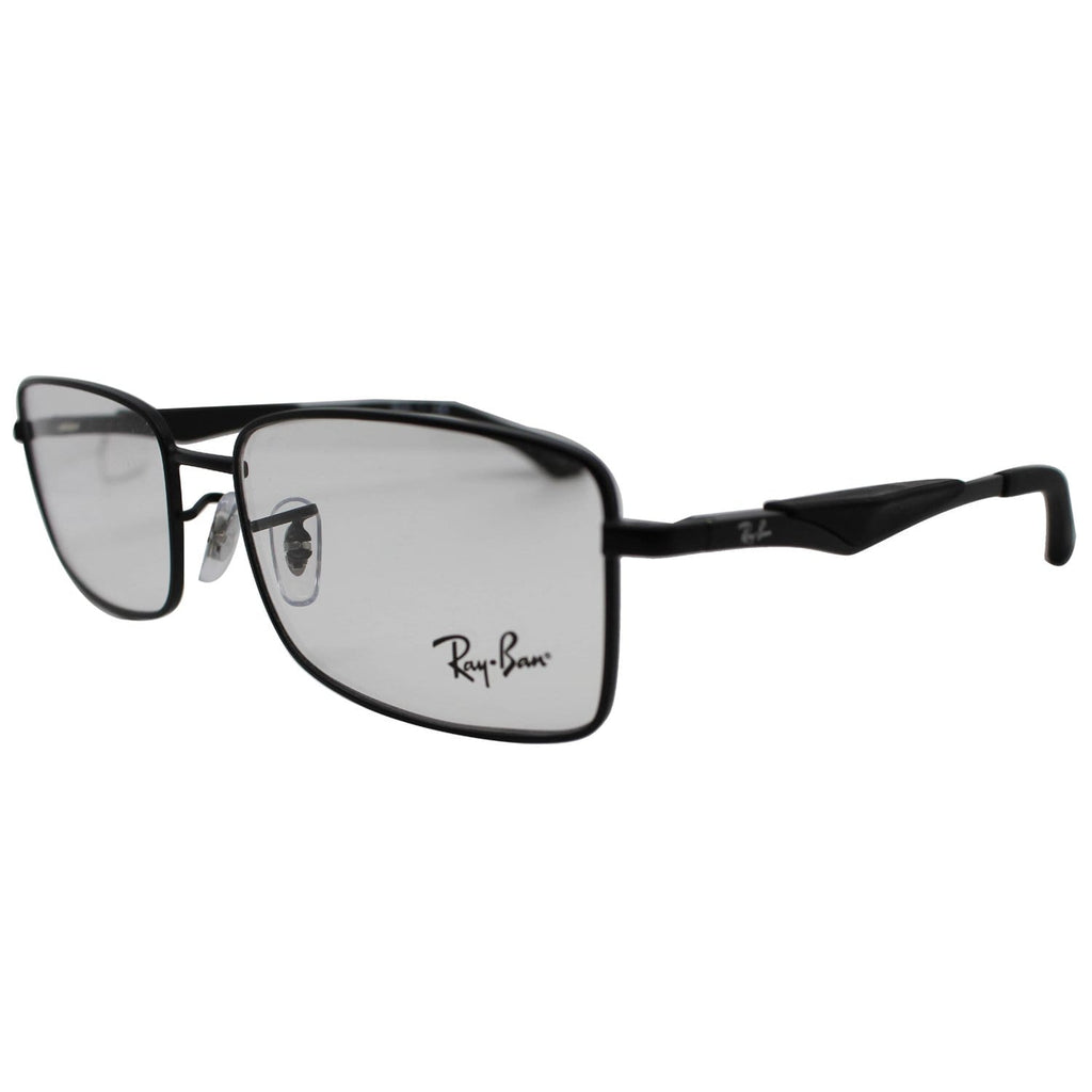 Ray-Ban RX6284-2503 55mm Matte Black Frame Eyeglasses Demo Lens