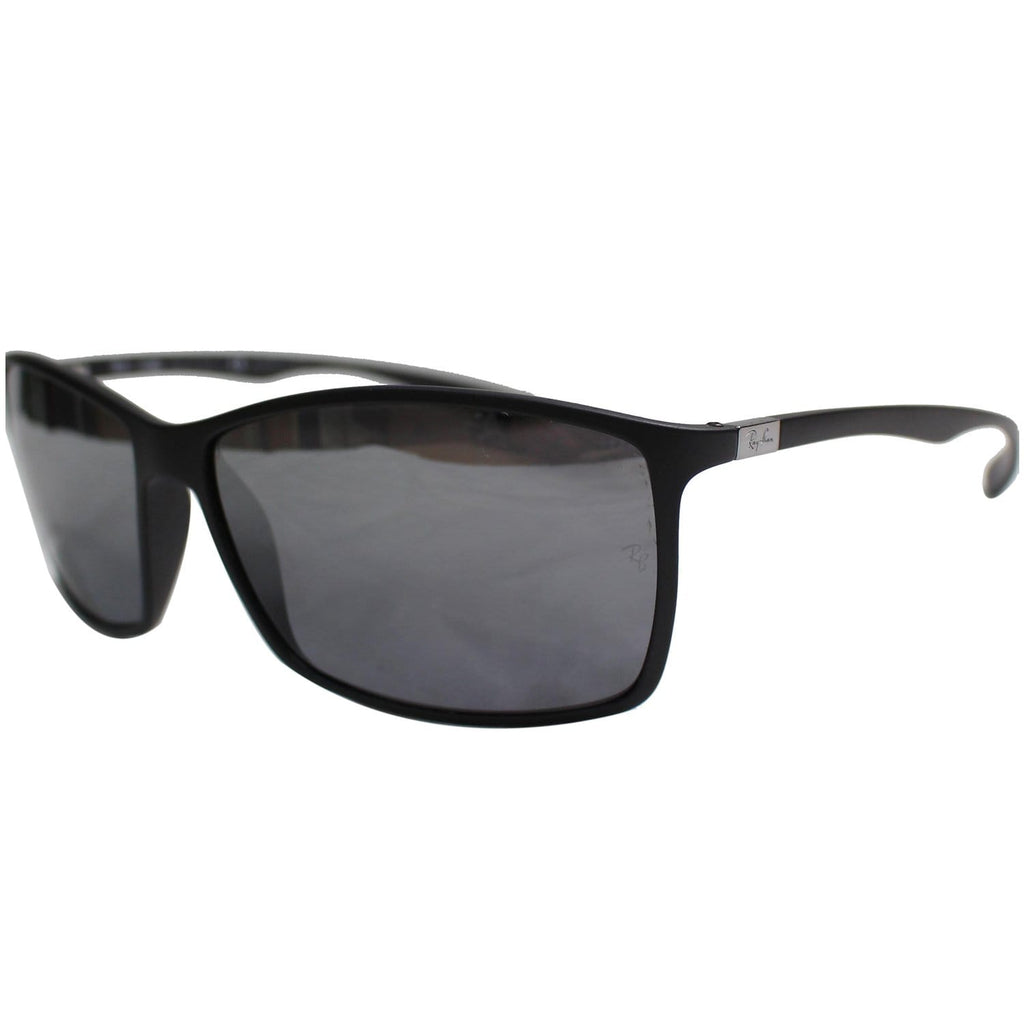 RAY-BAN RB4179 601S/82 Liteforce Sunglasses Silver Mirror Polarized Le