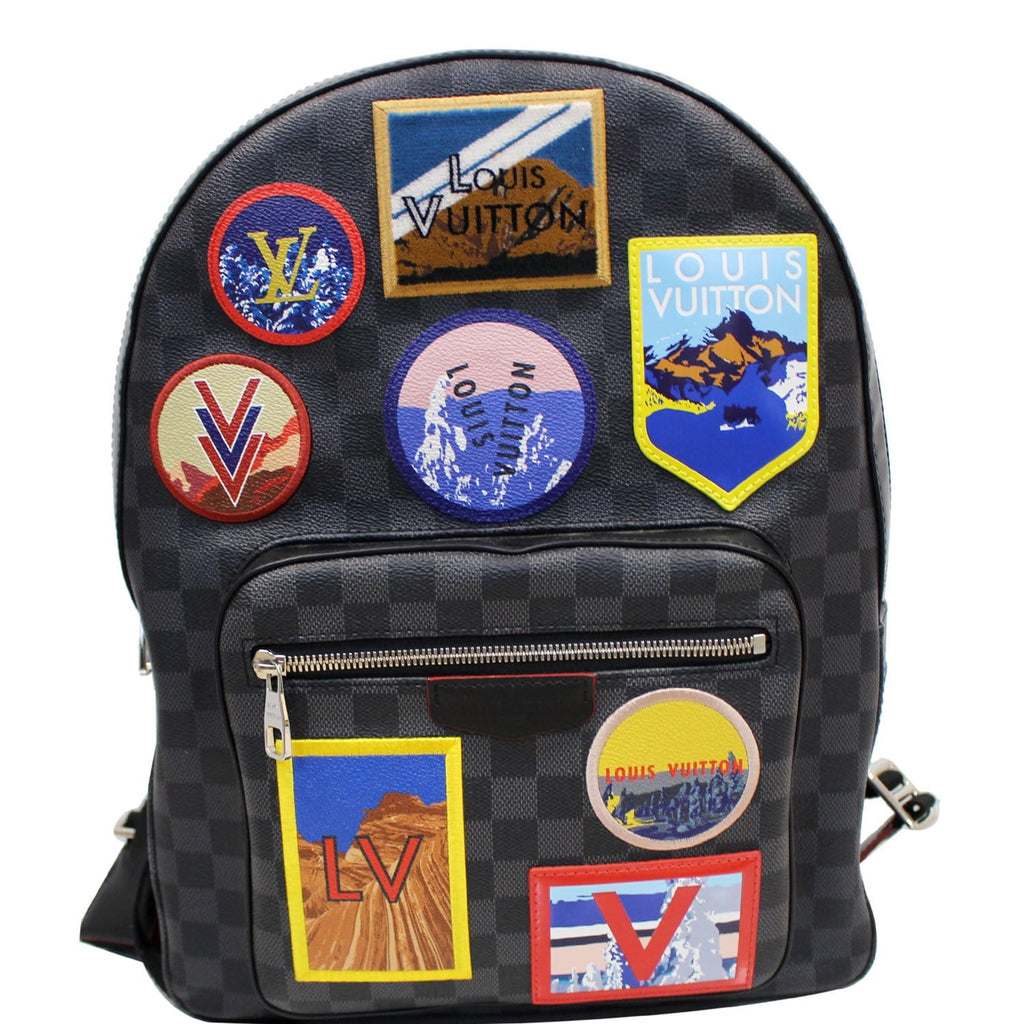 Louis Vuitton Alps Josh Damier Graphite Backpack Bag