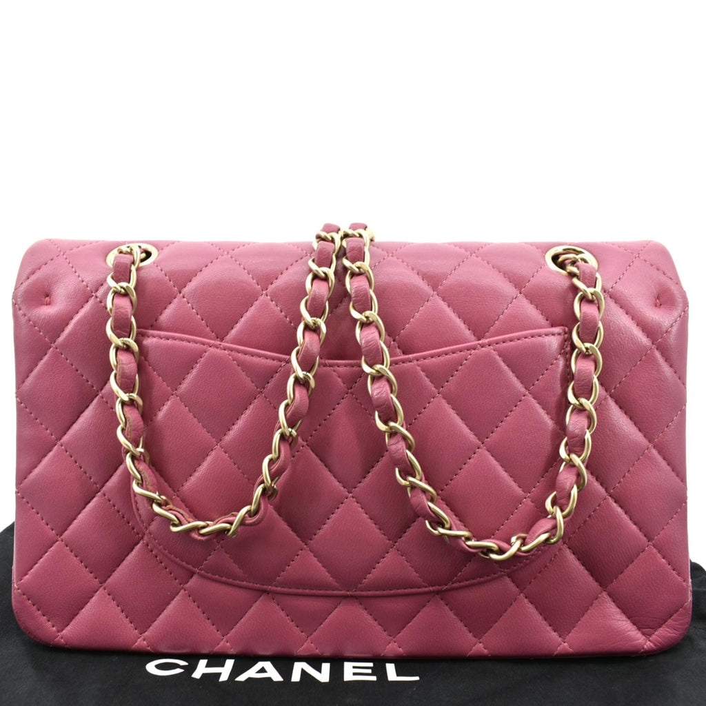 Chanel Classic Medium Double Flap Leather Shoulder Bag