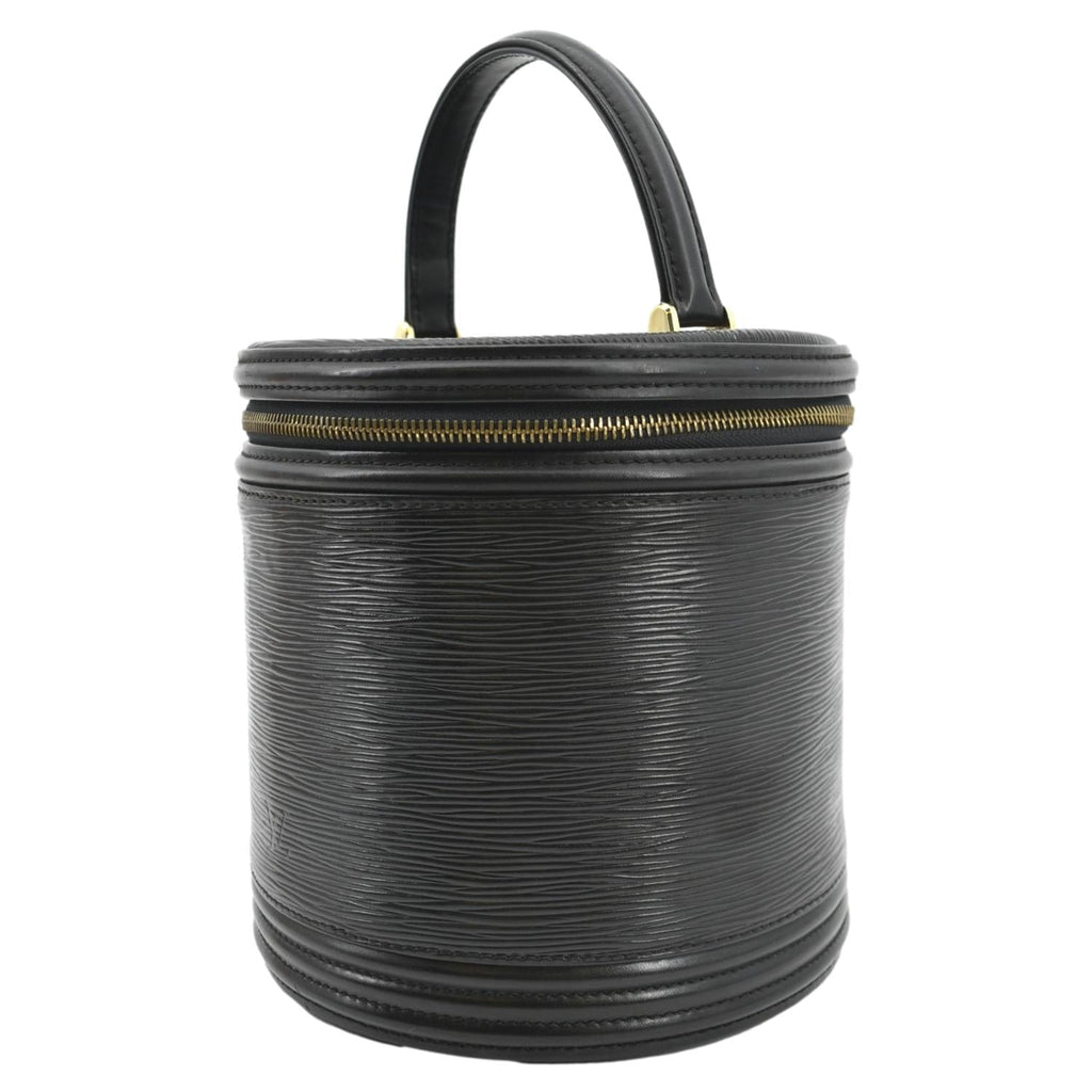 Louis Vuitton Cannes Epi Leather Vanity Bag Black