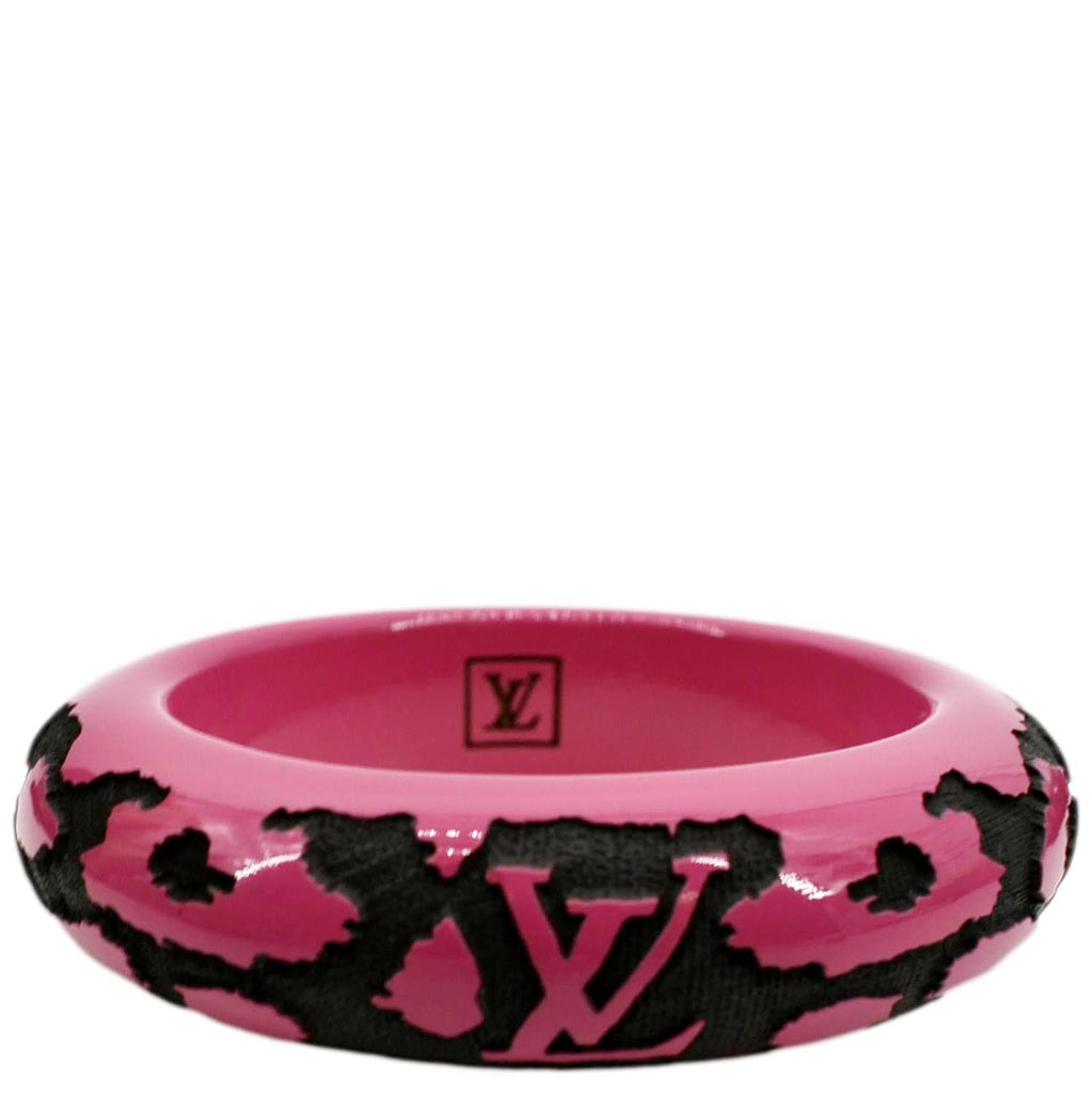 Louis Vuitton Bangle Monogram Lacquer Wood Bracelet