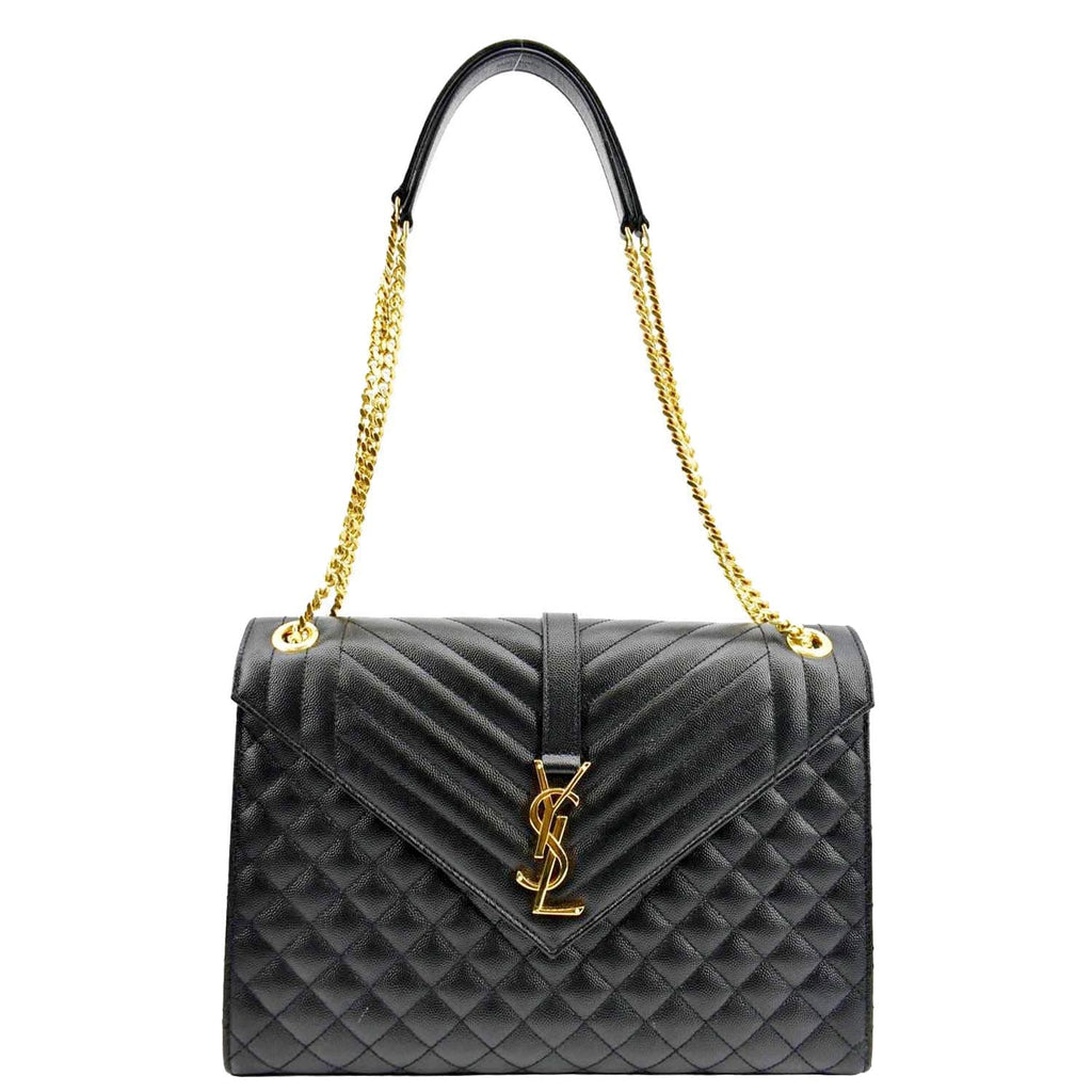 Yves Saint Laurent Envelope Leather Crossbody Bag