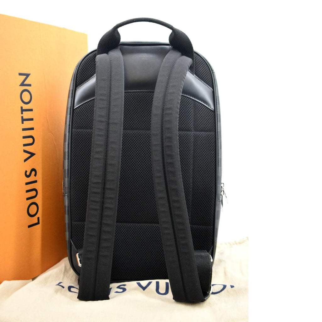Louis Vuitton Michael Damier Graphite Canvas Backpack Bag