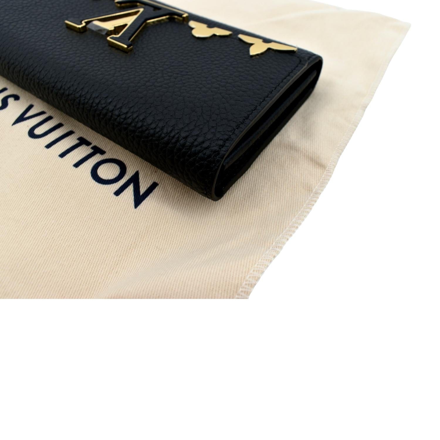 Louis Vuitton Capucines Crown Flowers Taurillon Wallet