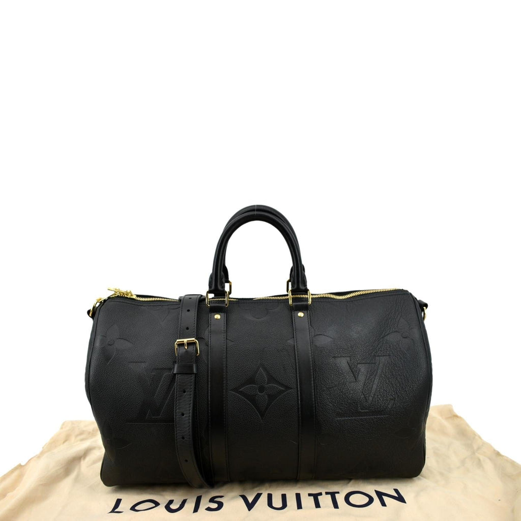 LOUIS VUITTON Keepall Bandouliere 45 Monogram Empreinte Giant Travel B