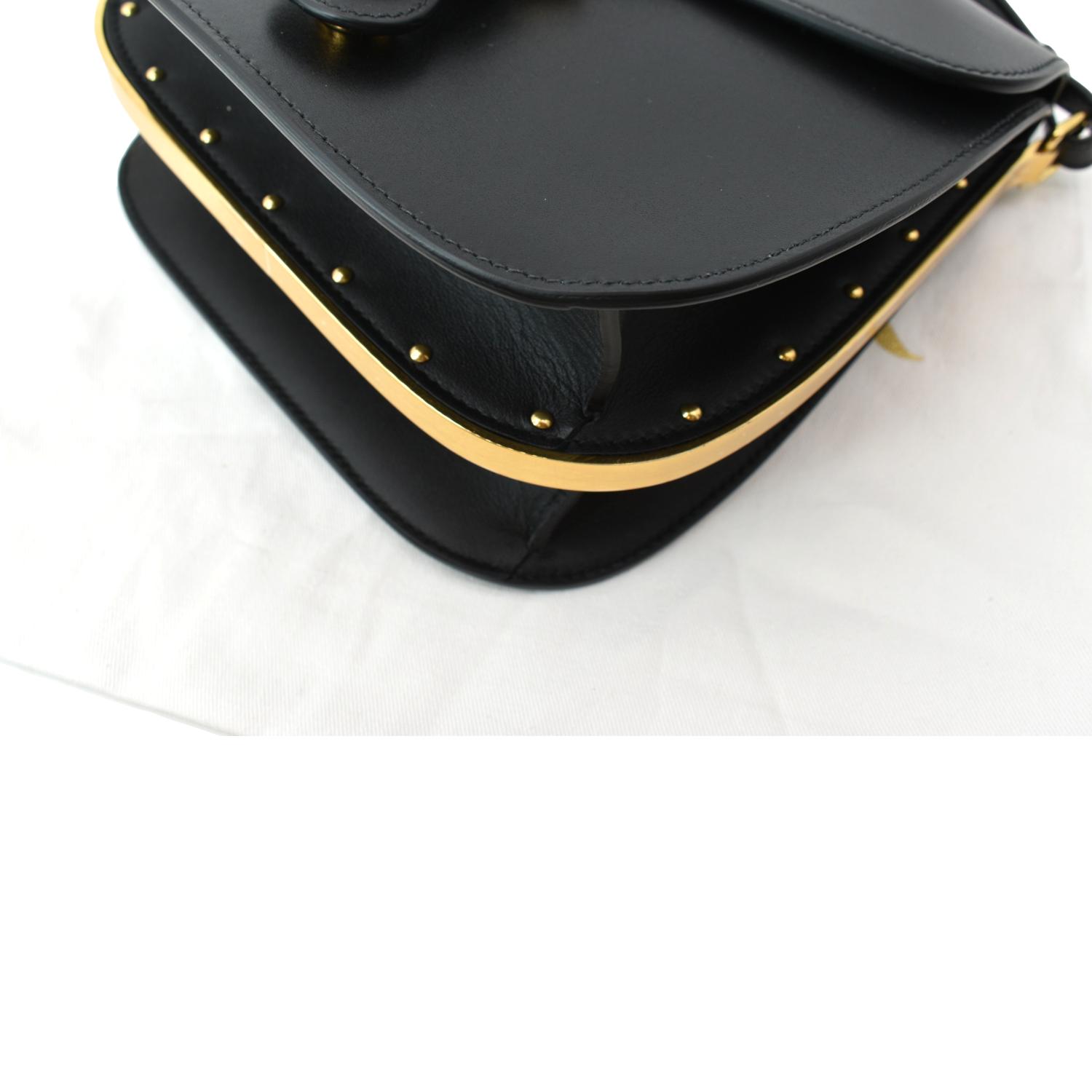 Christian Dior Bobby Frame Calfskin Leather Crossbody Bag