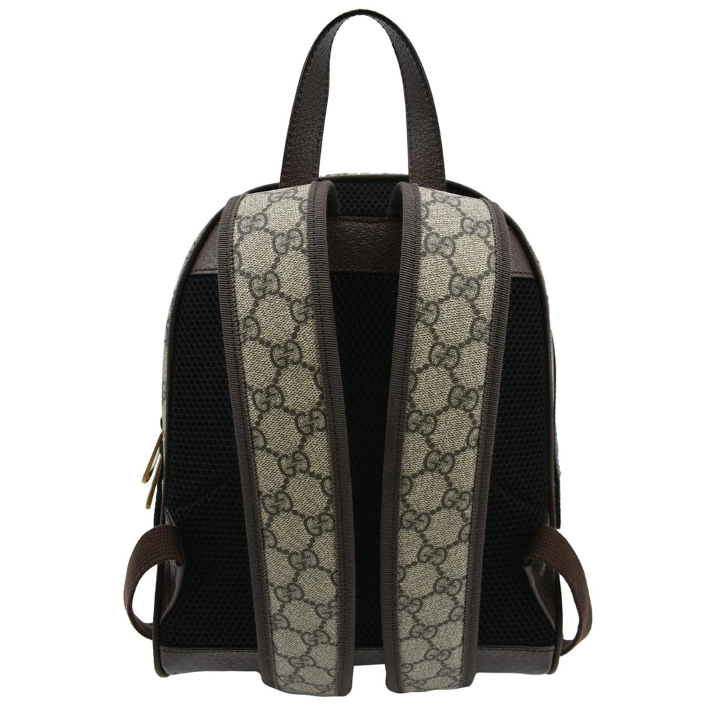 GUCCI Ophidia Small GG Supreme Canvas Backpack Beige 547965