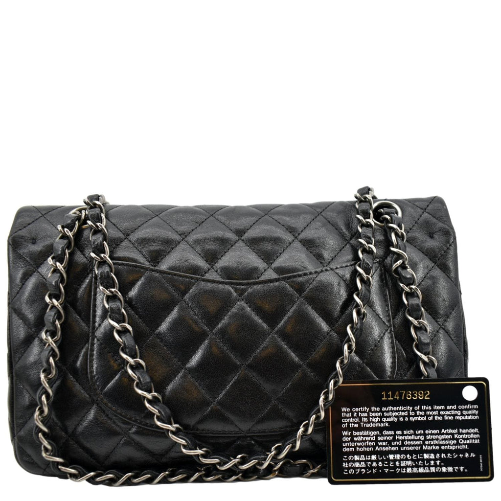 Chanel Reissue Flap Leather Shoulder Bag in Black