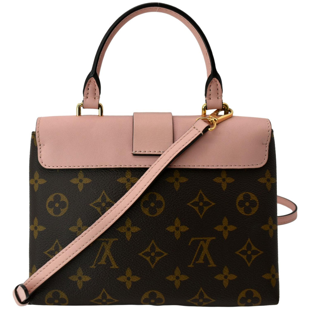 LOUIS VUITTON Locky BB Monogram Canvas Crossbody Bag Rose Poudré
