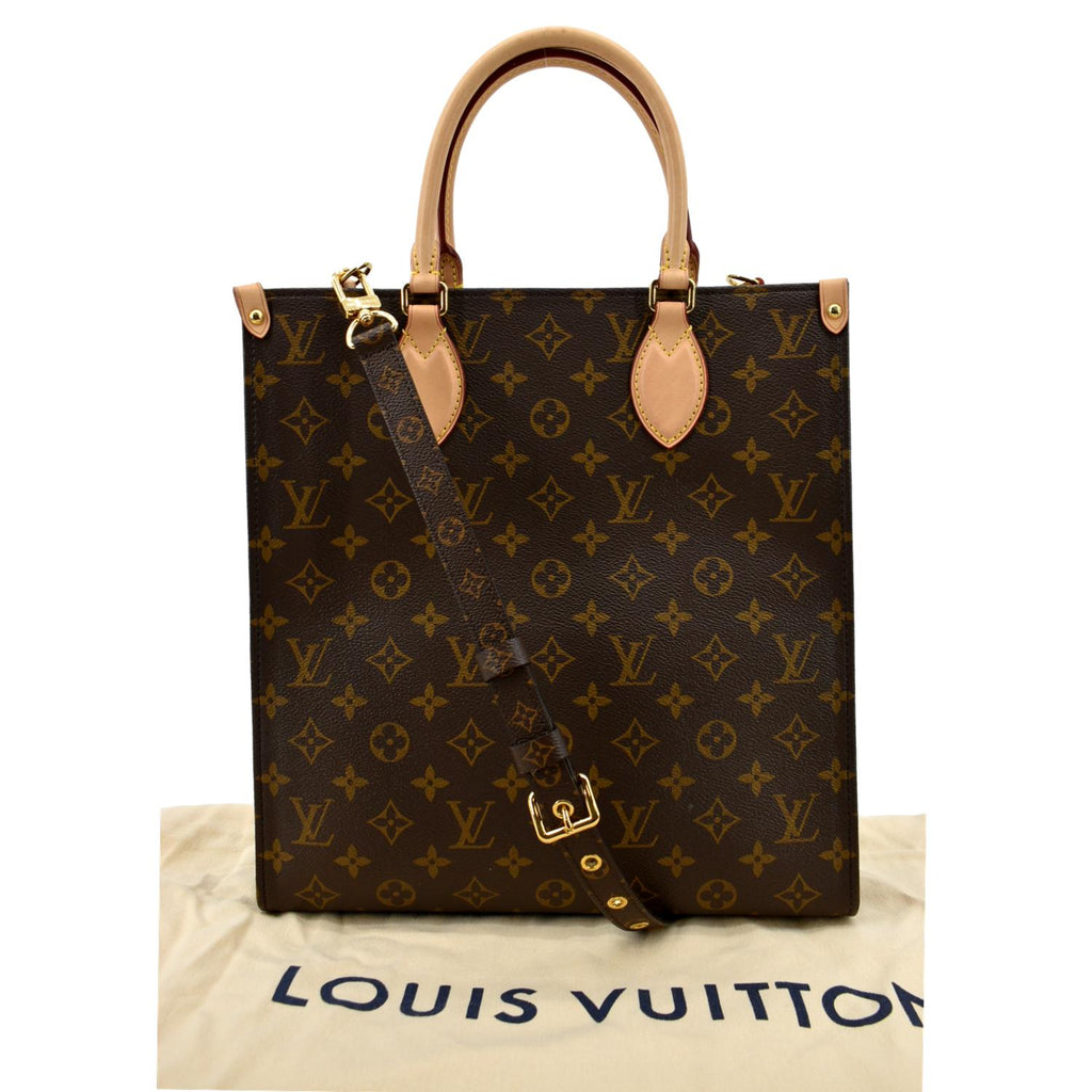 Louis Vuitton Sac Plat PM Monogram Tote Shoulder Bag