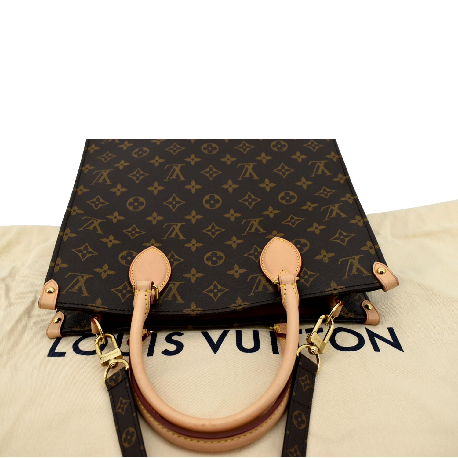 Louis Vuitton Sac Plat PM Monogram Tote Shoulder Bag