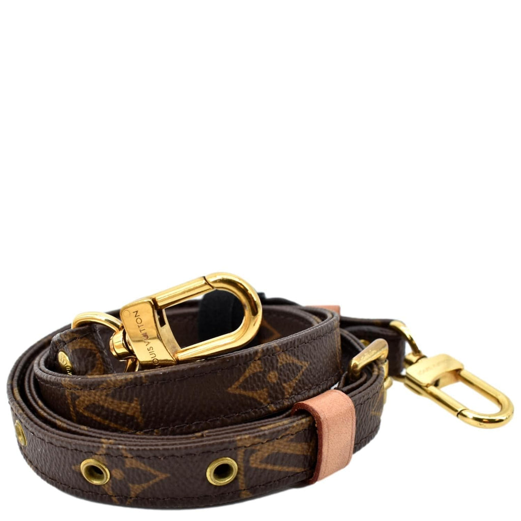 Louis Vuitton Monogram Canvas Shoulder Strap in Brown
