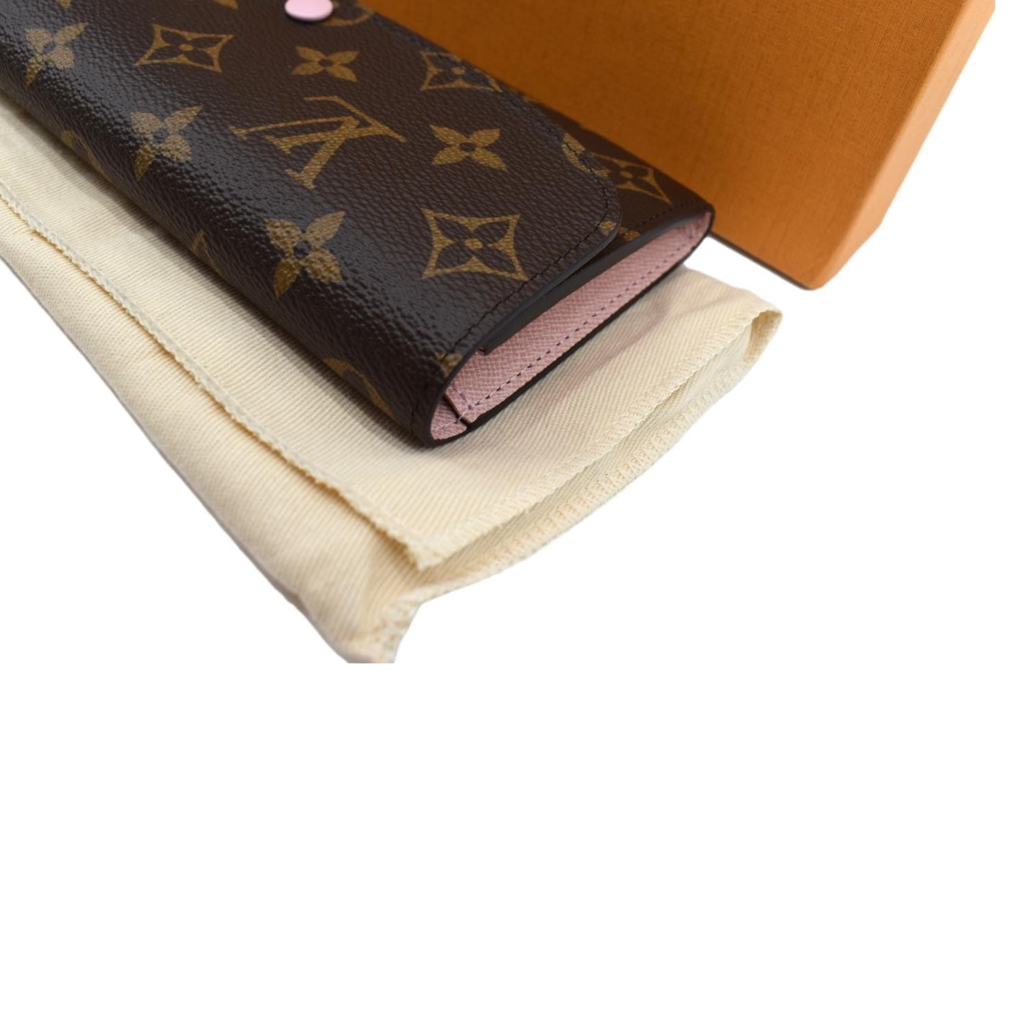 Louis Vuitton Emilie Monogram Wallet Rose Ballerine