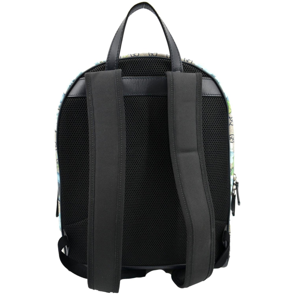 Gucci Blooms GG Supreme Monogram Backpack Light Blue