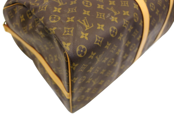 LOUIS VUITTON Monogram Canvas Keepall 60 Bandouliere Bag