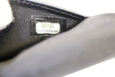 CHANEL Patent Leather Black Passport Wallet TT2119