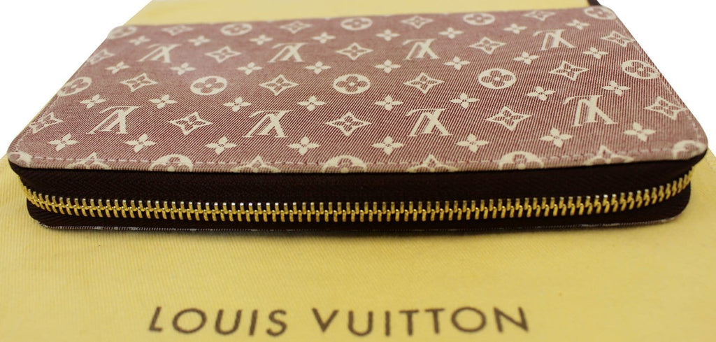 LOUIS VUITTON Mini Lin Ebene Monogram Zippy Wallet