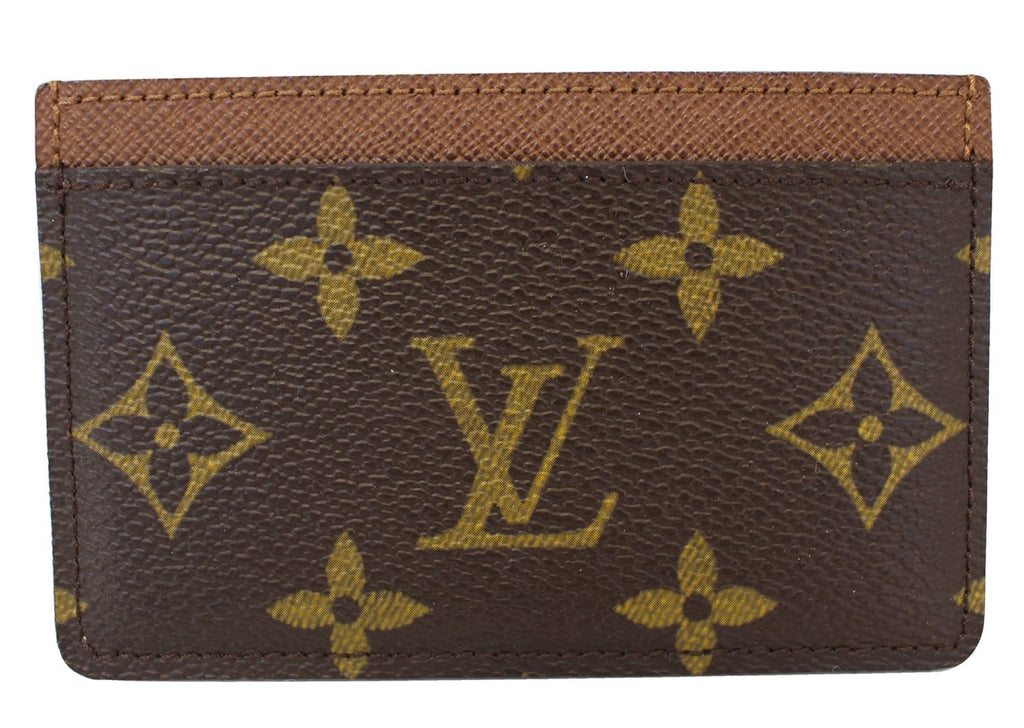 LOUIS VUITTON Monogram Canvas Card Case