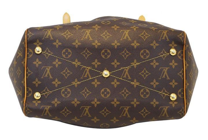 LOUIS VUITTON Monogram Tivoli GM Brown Tote Shoulder Bag